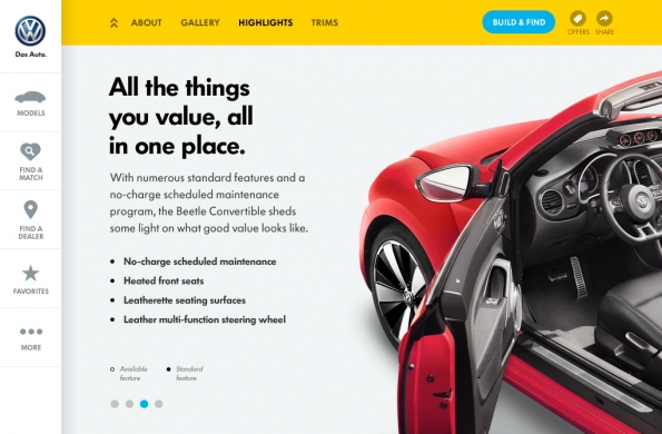Meet your (auto) match with the all-new VW.com - Volkswagen US Media Site