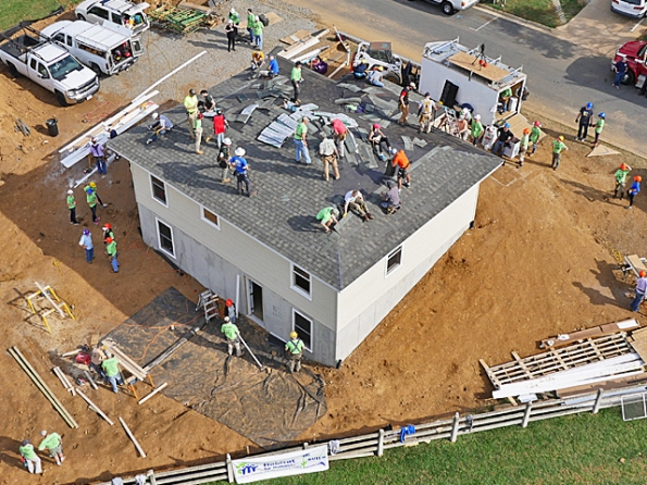 Volkswagen Group of America employees support building home for family ...