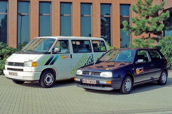 #TBT: The Rad electric Volkswagen van from EV island - Volkswagen US ...