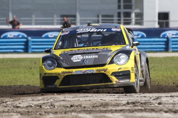 Tanner Foust wins first race of double-header weekend in Daytona ...