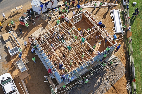 Volkswagen Group of America employees support building home for family ...