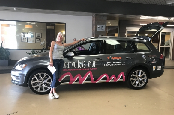 VOLKSWAGEN OF AMERICA HITS THE ROAD WITH ENDURANCE RUNNER MIMI ANDERSON ...